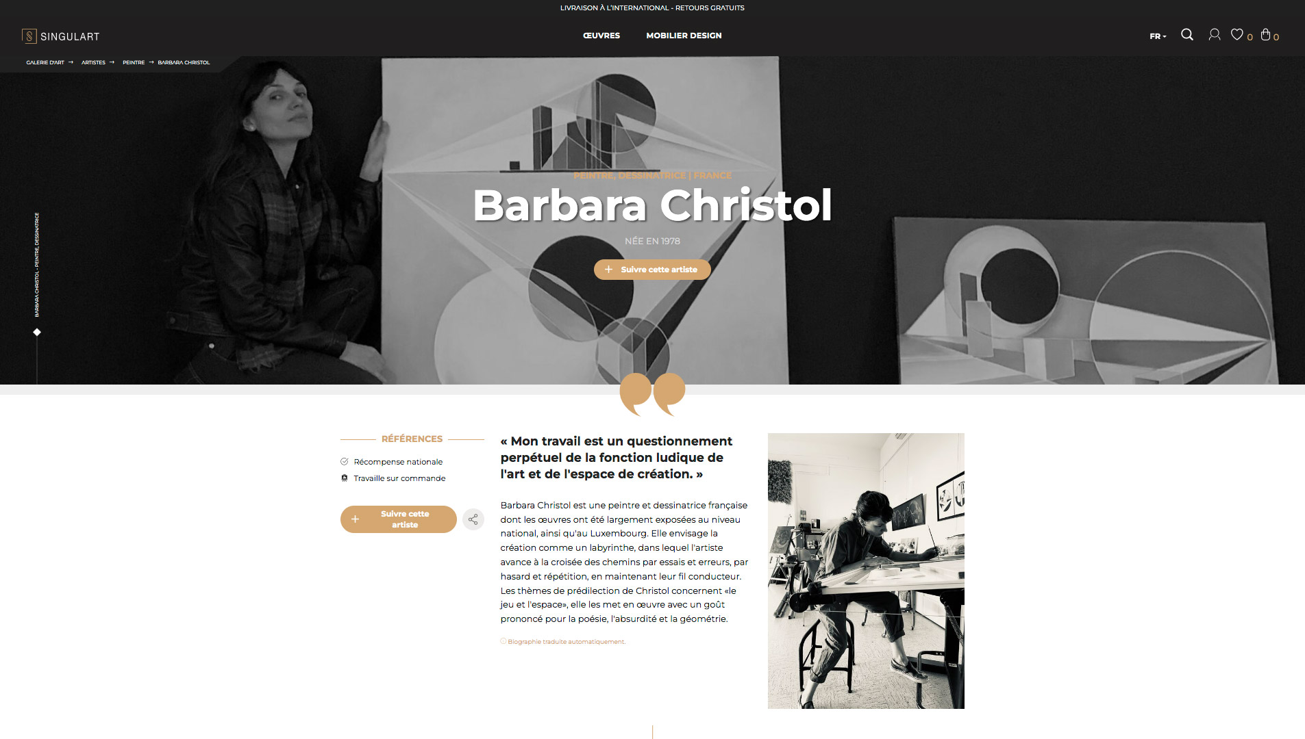 Galerie – Barbara Christol